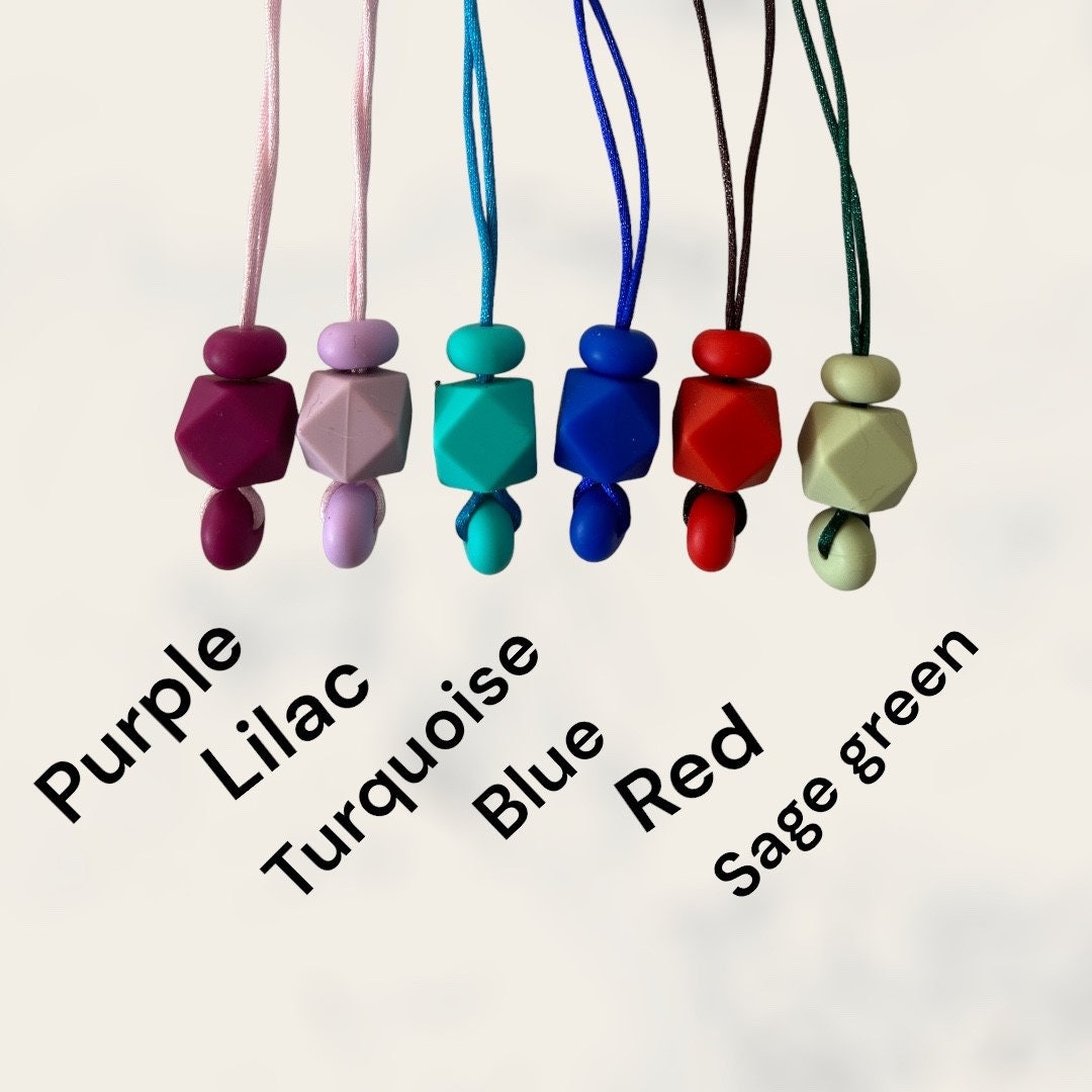 Fidget Necklace Teenager & Adult Fidget Necklace Sensory Fidget ...