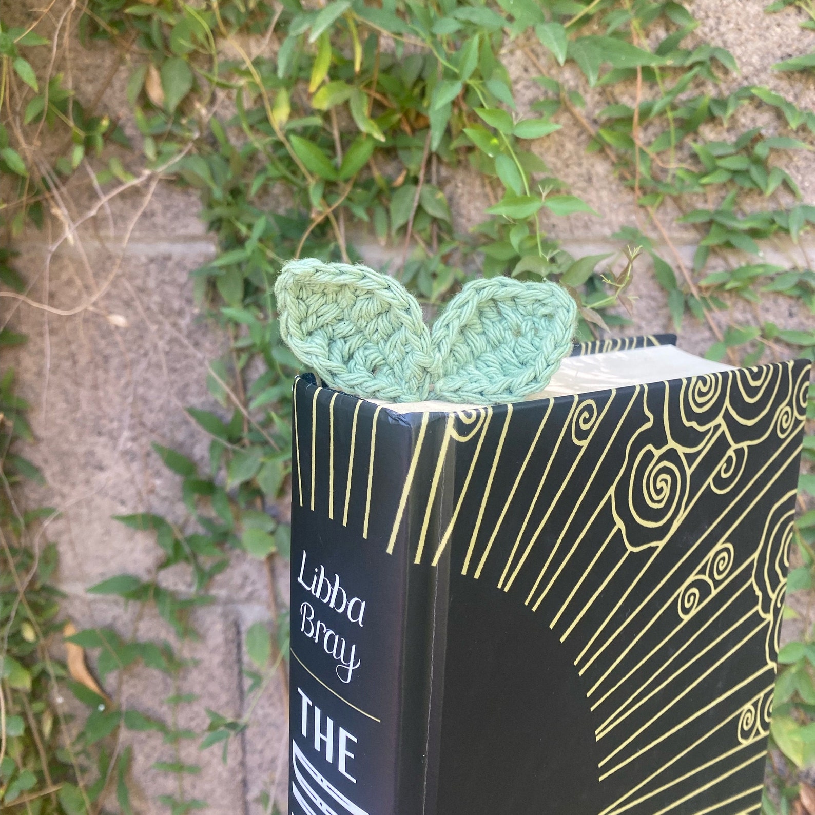Crochet Sprout Bookmark ∙ Crochet Leaf Bookmark ∙ Sprout Bookmark ∙ ...