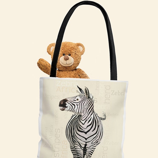 Animal Tote Bag - Etsy