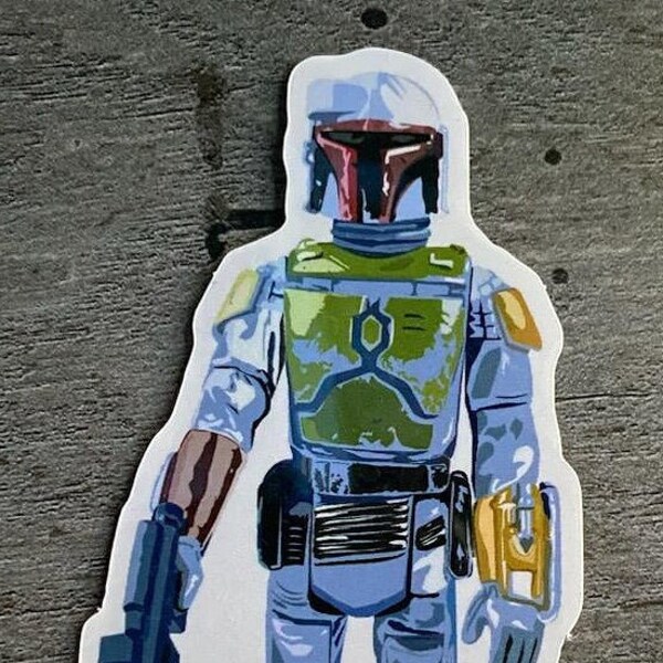 Boba Fett Stickers - Etsy