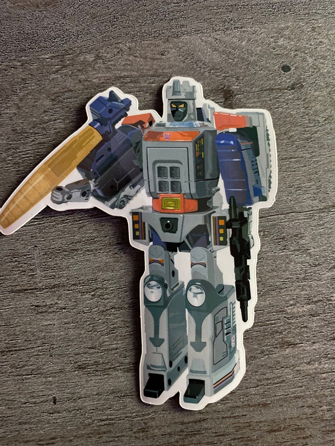 Transformers Generation 1 Galvatron Toy Vinyl Sticker - Etsy