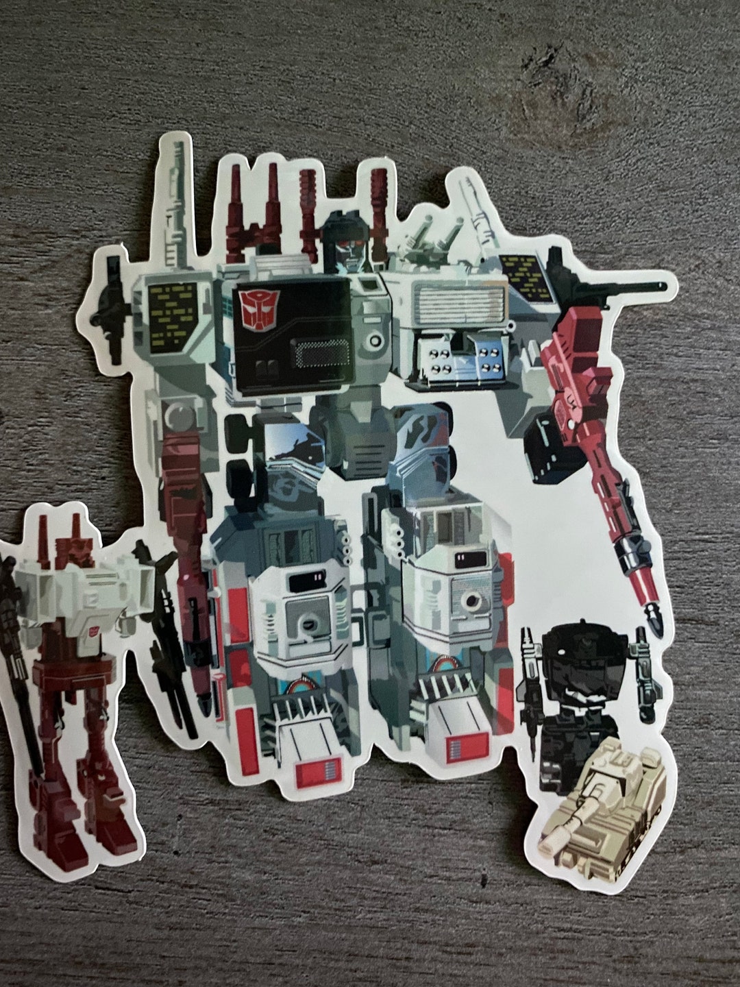 Transformers Generation 1 Metroplex Deluxe Toy Vinyl Sticker - Etsy
