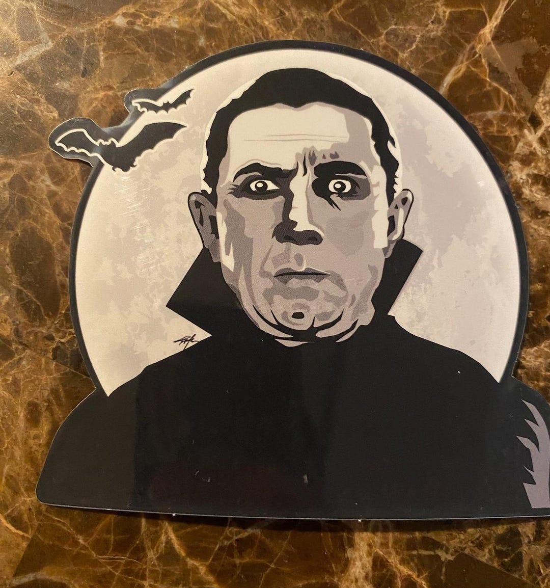 Dracula - Lugosi Vinyl Sticker - Inspired by Universal Studios Monsters ...