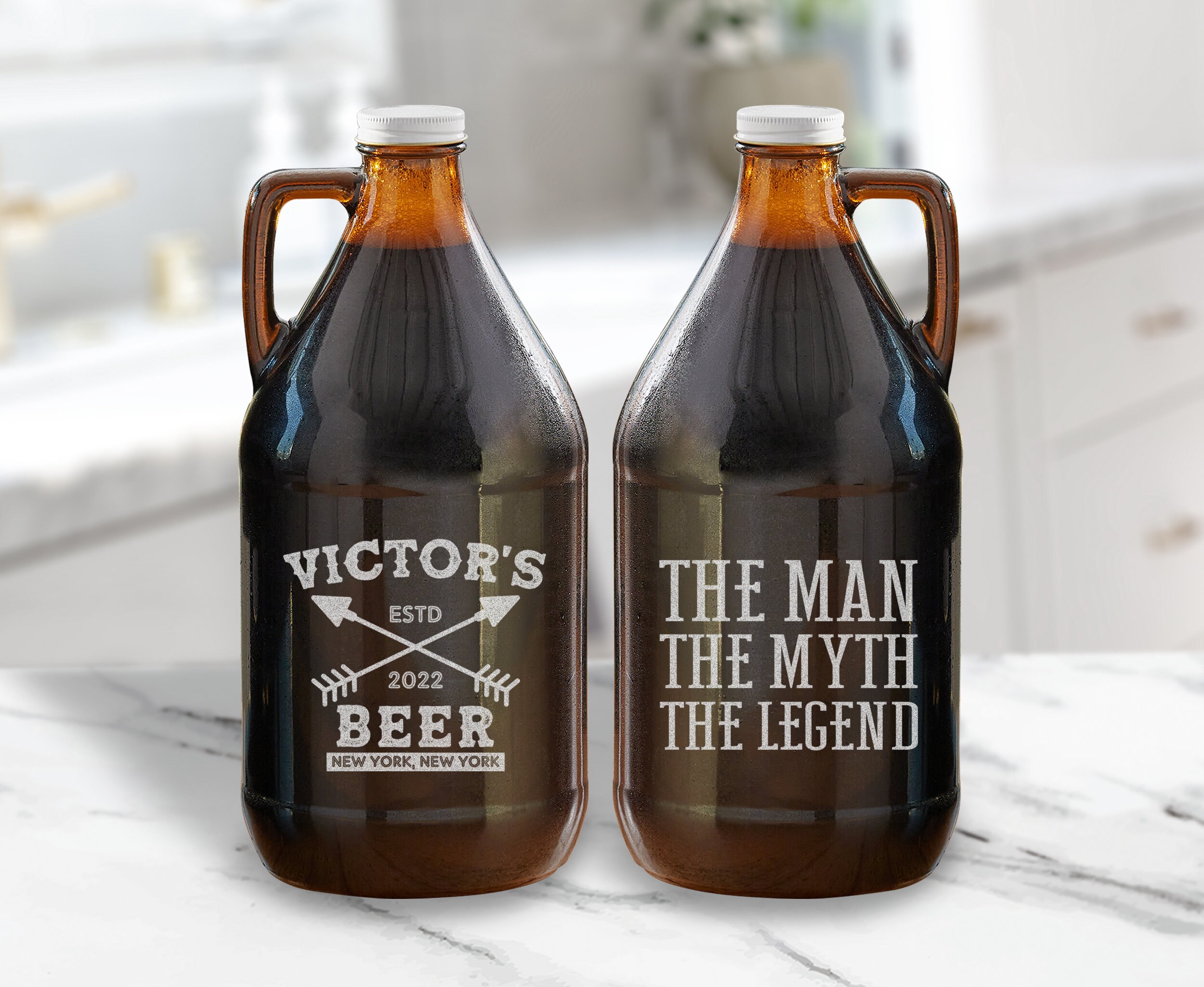 Personalized Beer Growler, Engraved Growler, Custom Beer Lover Gifts ...