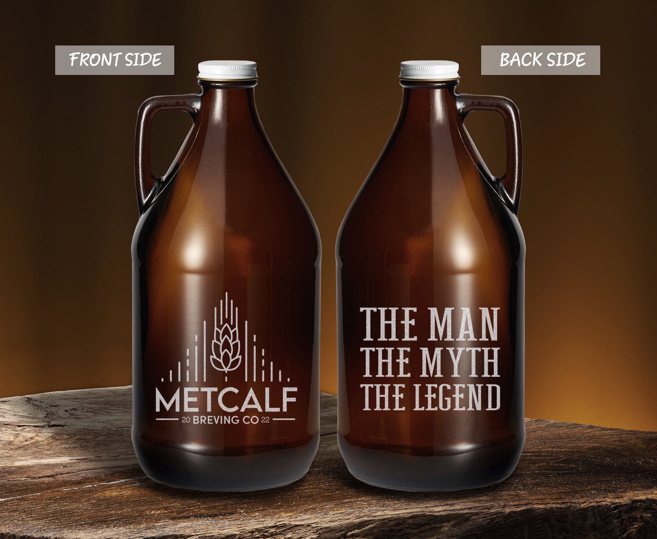 Personalized Beer Growler Engraved Growler Custom Beer Lover - Etsy