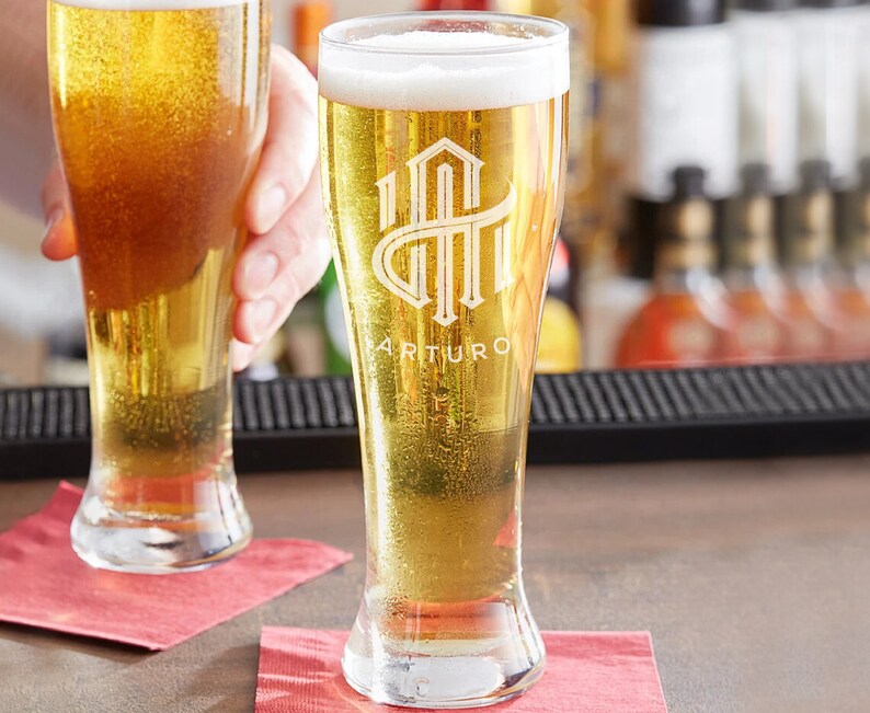 Custom Logo Glasses, Custom Designed Glasses, Add Your Personalized ...