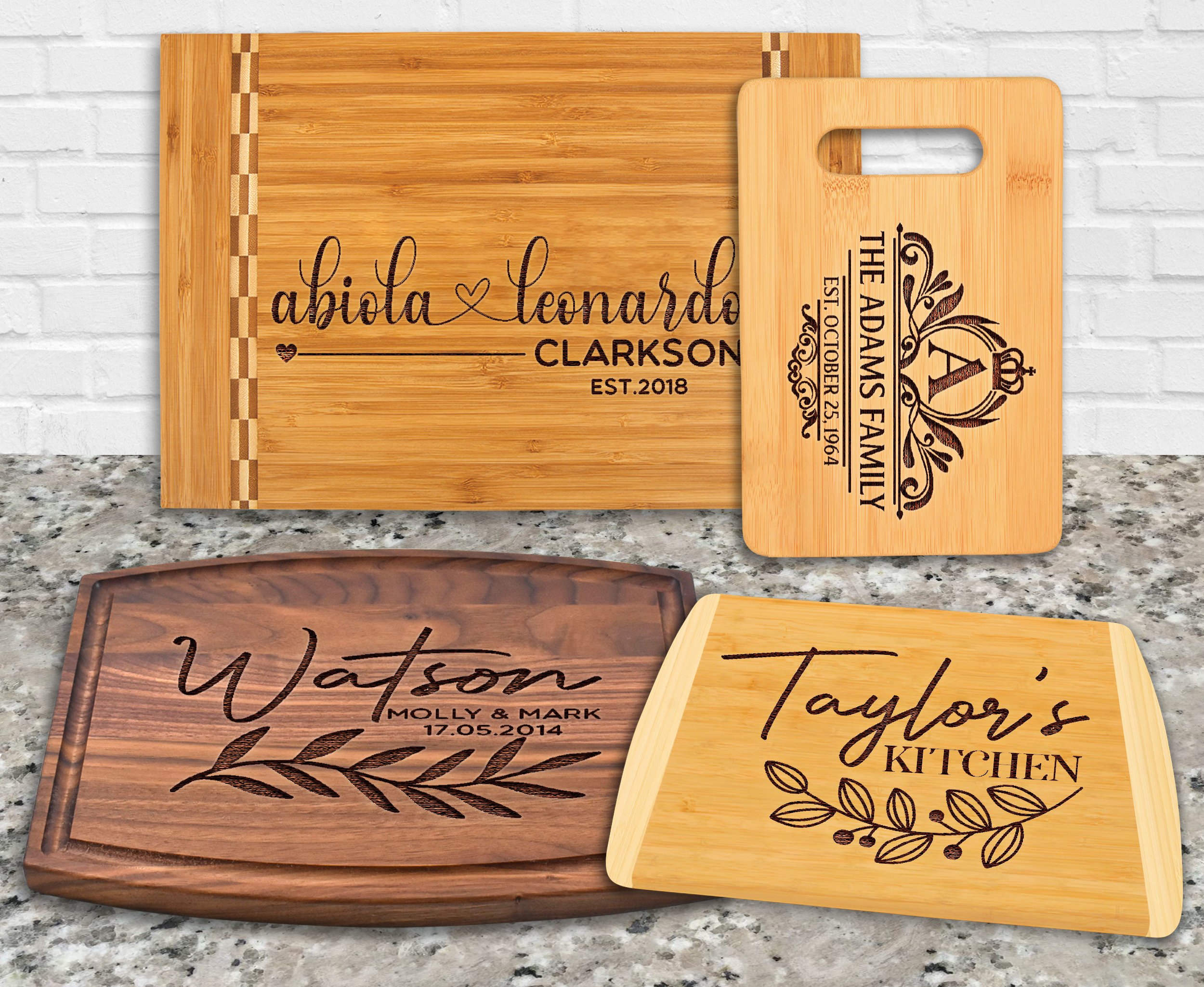 Personalized Cutting Boards With Handle Custom Paddle Board - Etsy