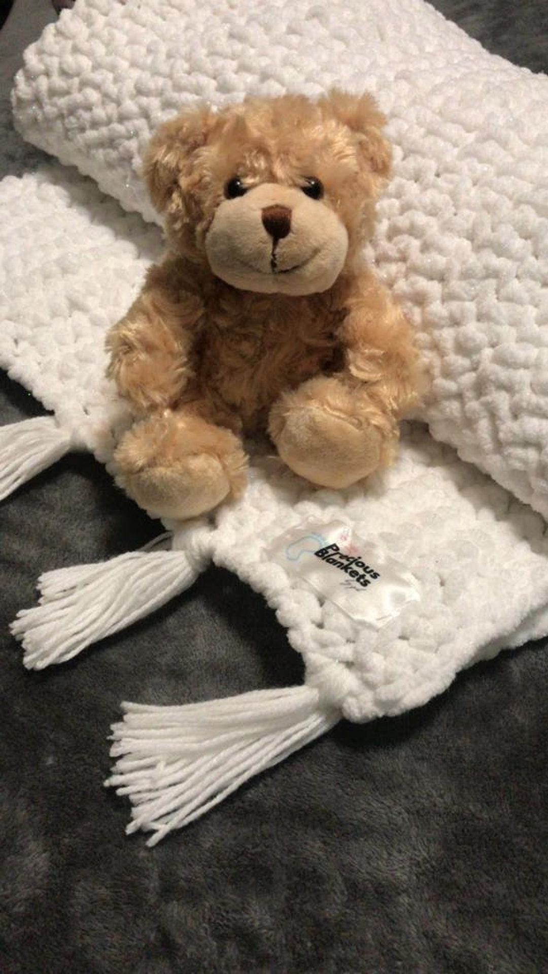 Precious Blankets by PB. Are Hand Knitted Made to Order Soft Blankets ...