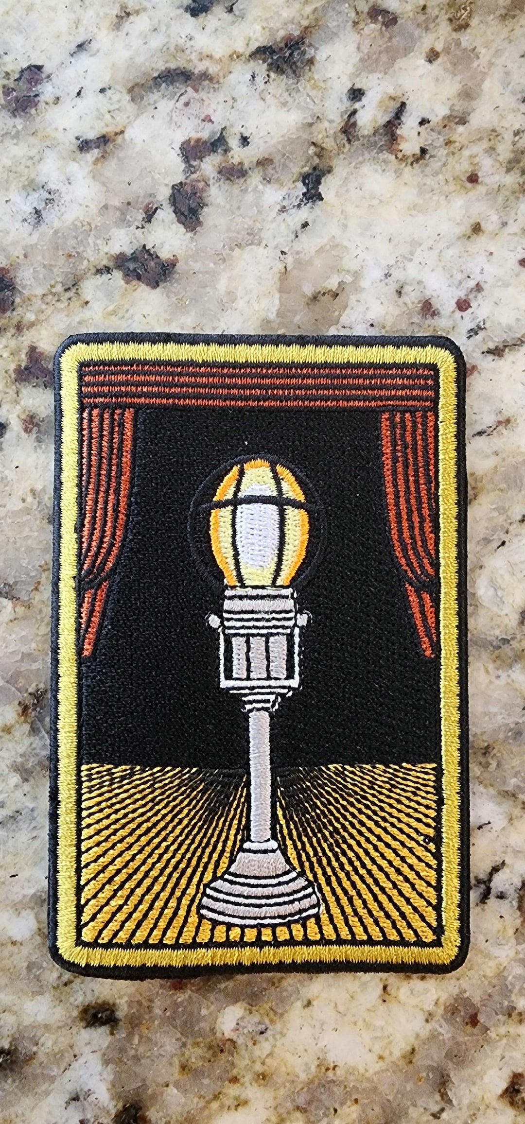 4"x2.5" Ghost Light Embroidered Patch – Theater Tradition Collectible ...