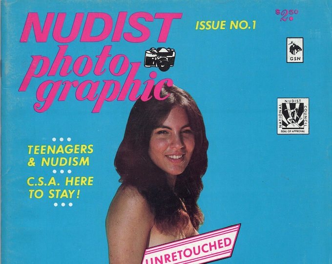 Nudist Photo Graphic 1967 N1 Nudist Journal Magazine Health & Efficiency Naturism Naturism ...