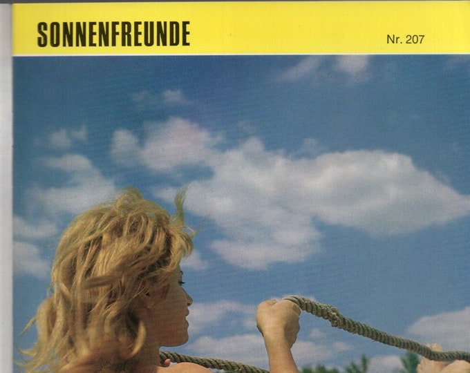 Sonnenfreunde 1967 N207 FKK Magazine Magazine Issue Free Body Culture ...
