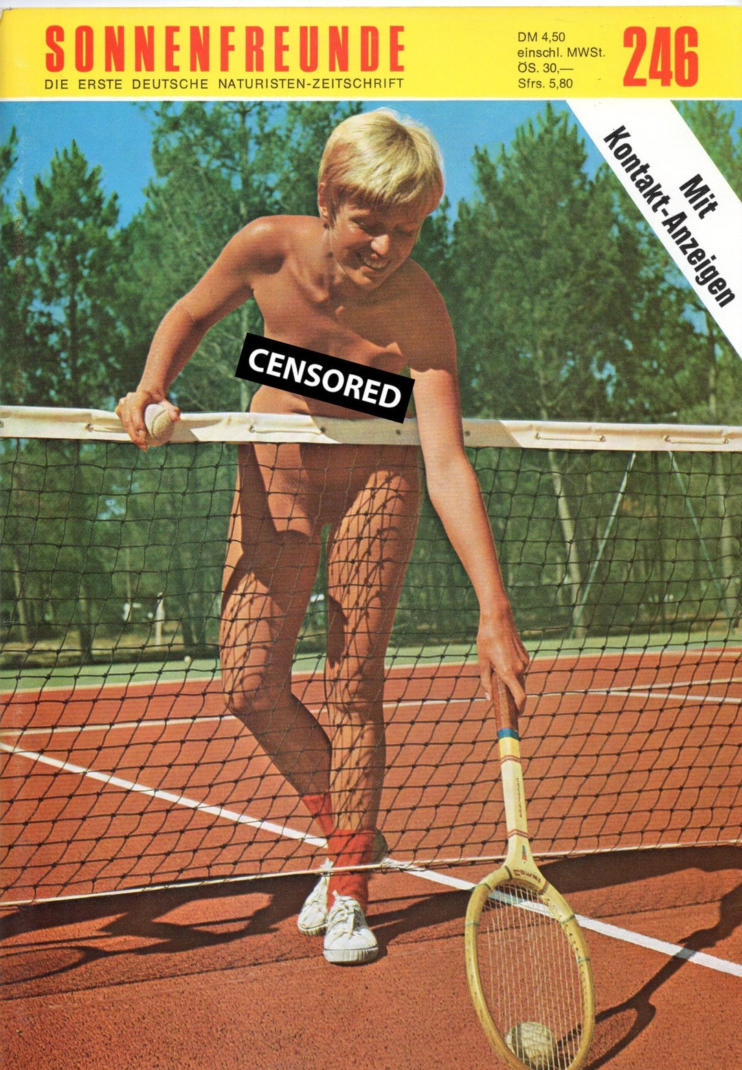Sonnenfreunde 1970 N246 Fkk Magazine Magazine Issue Etsy