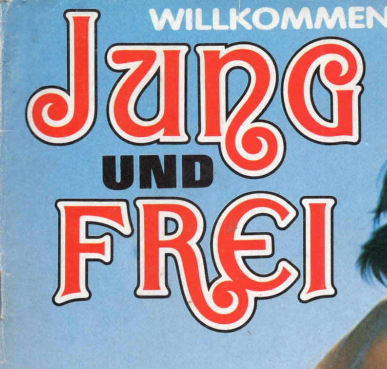 Jung Und Frei 29 Fkk Magazine Magazine Heft Freikörperkultur Etsy