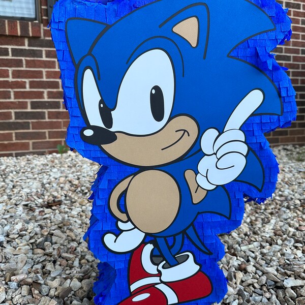 Sonic the Hedgehog Pinata - Etsy