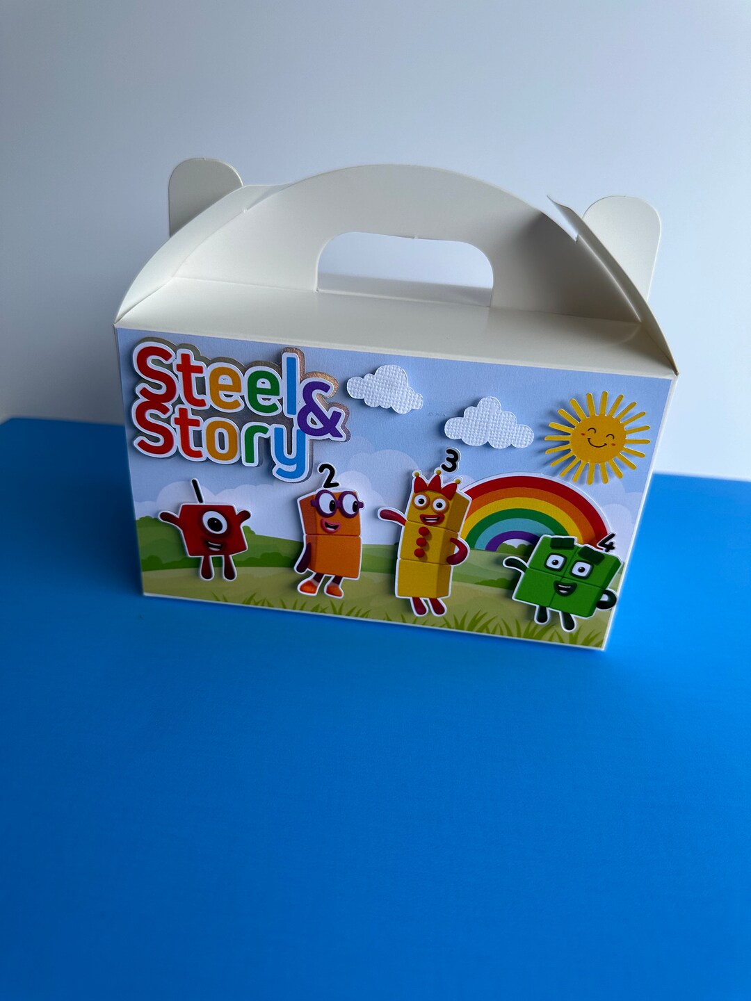 Numberblocks Inspired Gable Box Personalized Party Favor - Etsy Canada