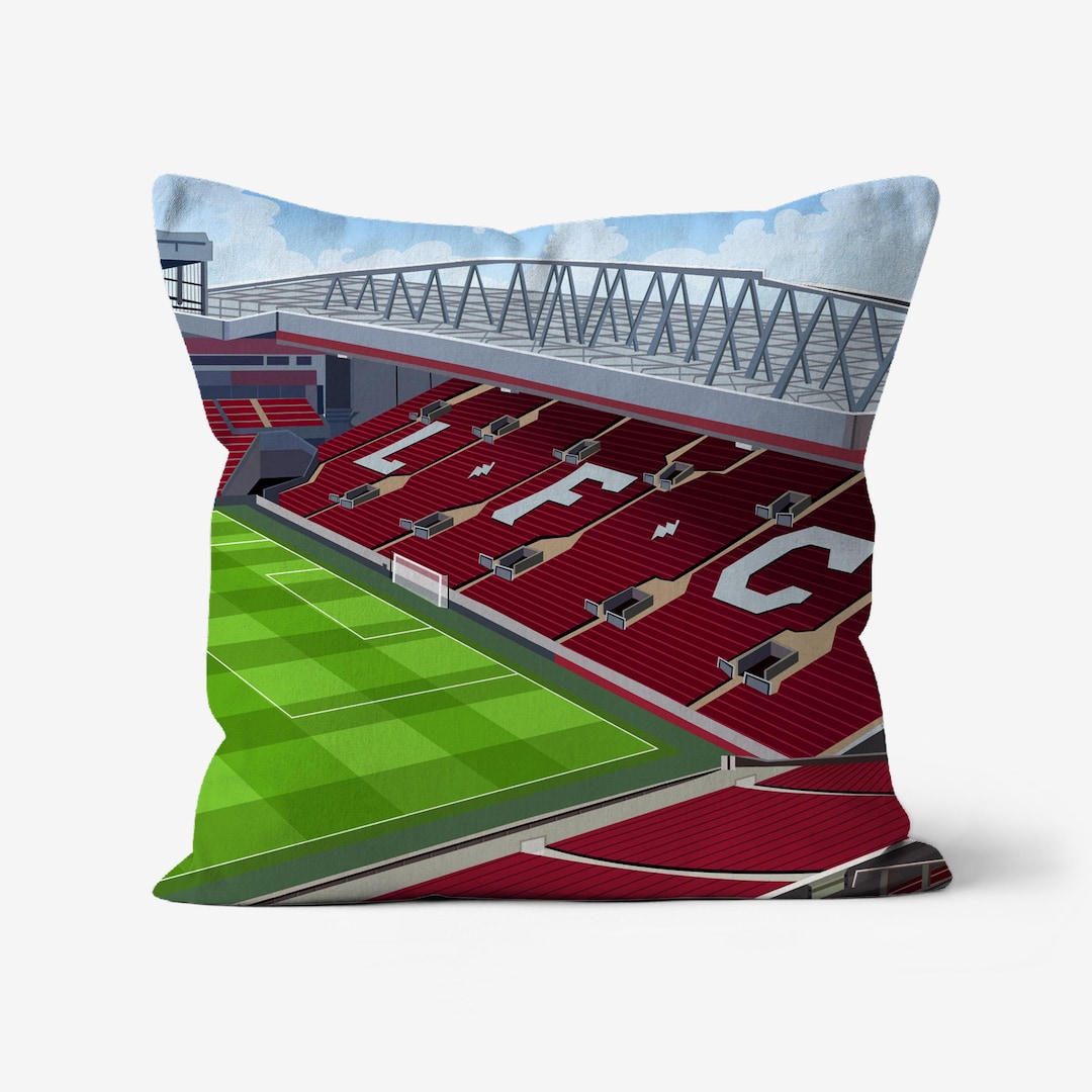 Unofficial Liverpool Anfield Stadium Inspired Cushion - Etsy