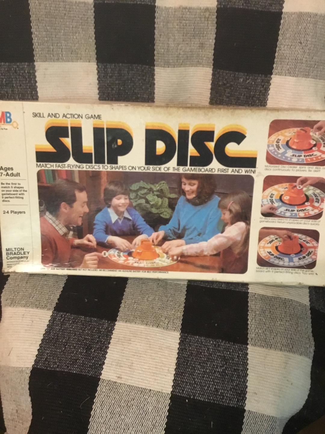 Vintage - Milton Bradley - Slip Disc Board Game - 1980 - Complete - Etsy