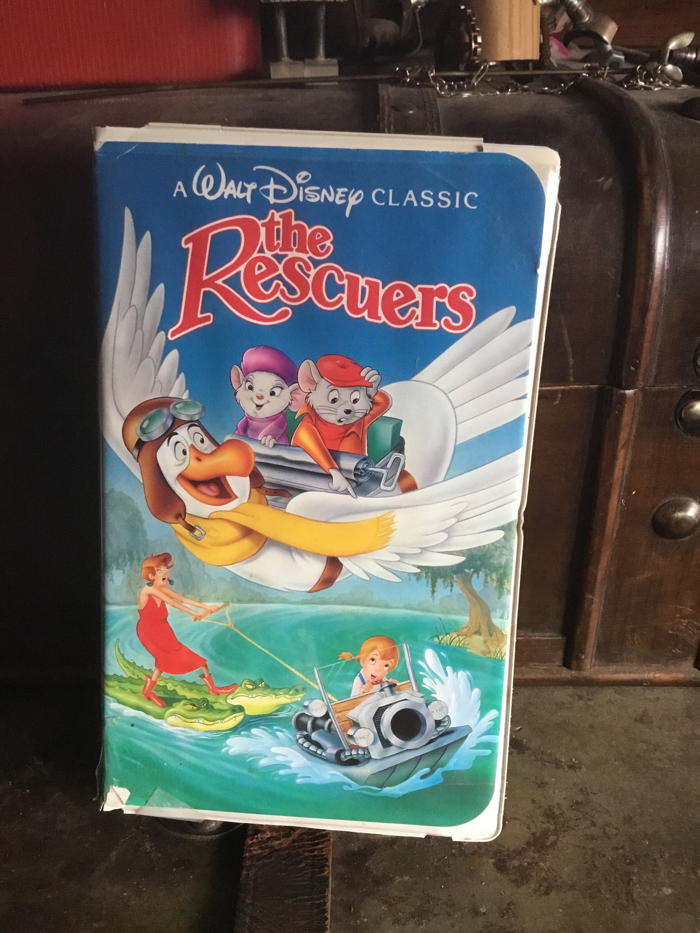 Vintage - Disney - the Rescuers - VHS Clamshell - Black Diamond - Rare ...