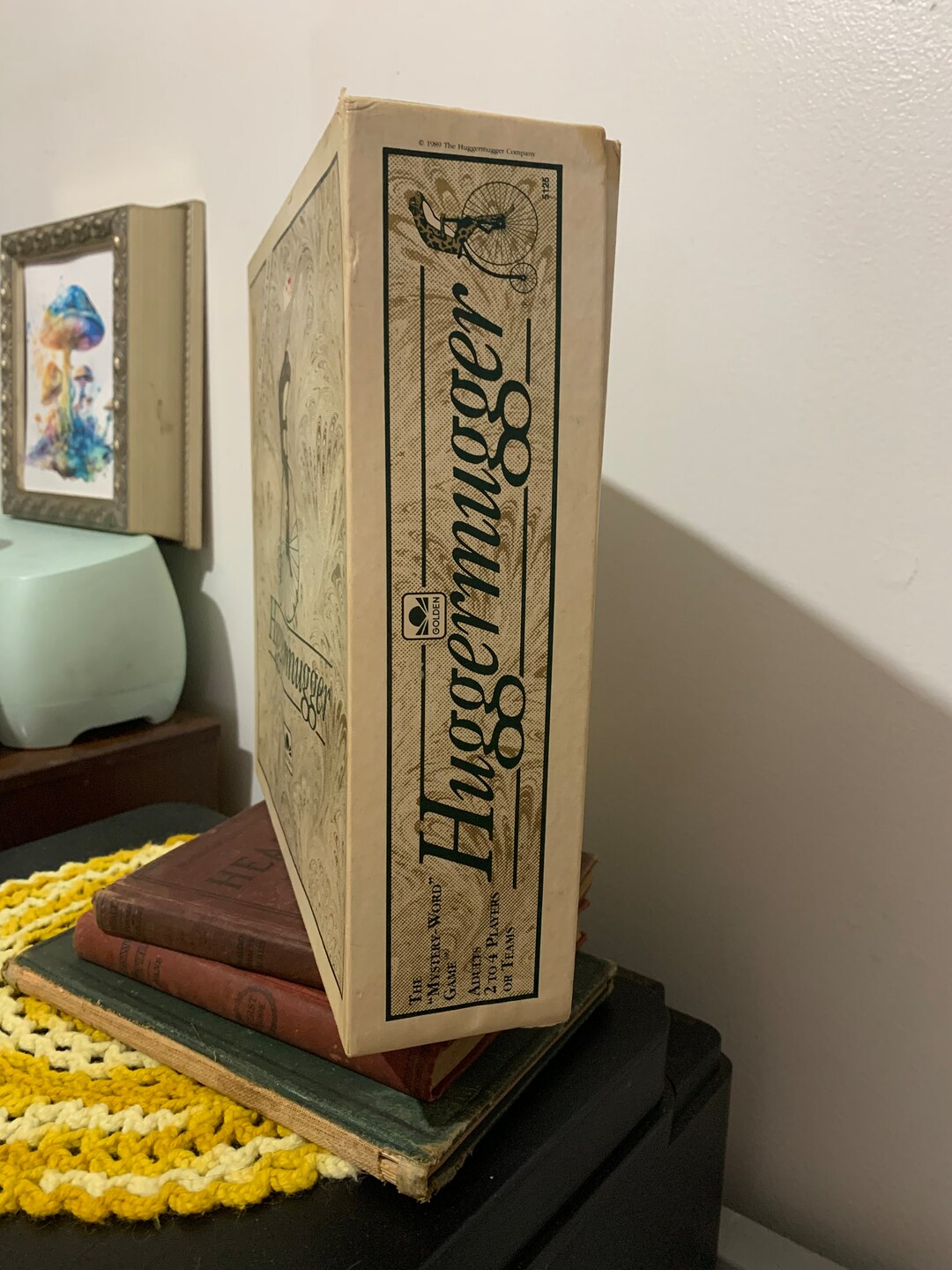 Vintage hugger Mugger Board Game by Golden 1989 Edition - Etsy