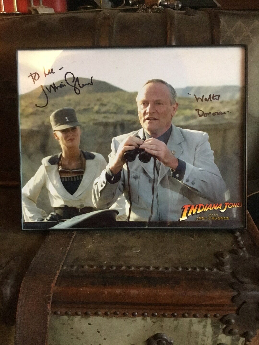 Vintage - Indiana Jones and the Last Crusade - Personalized Autograph ...
