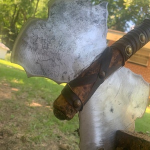 Handmade Double Sided Saw Blade Throwing Axe Medieval Viking Nordic - Etsy