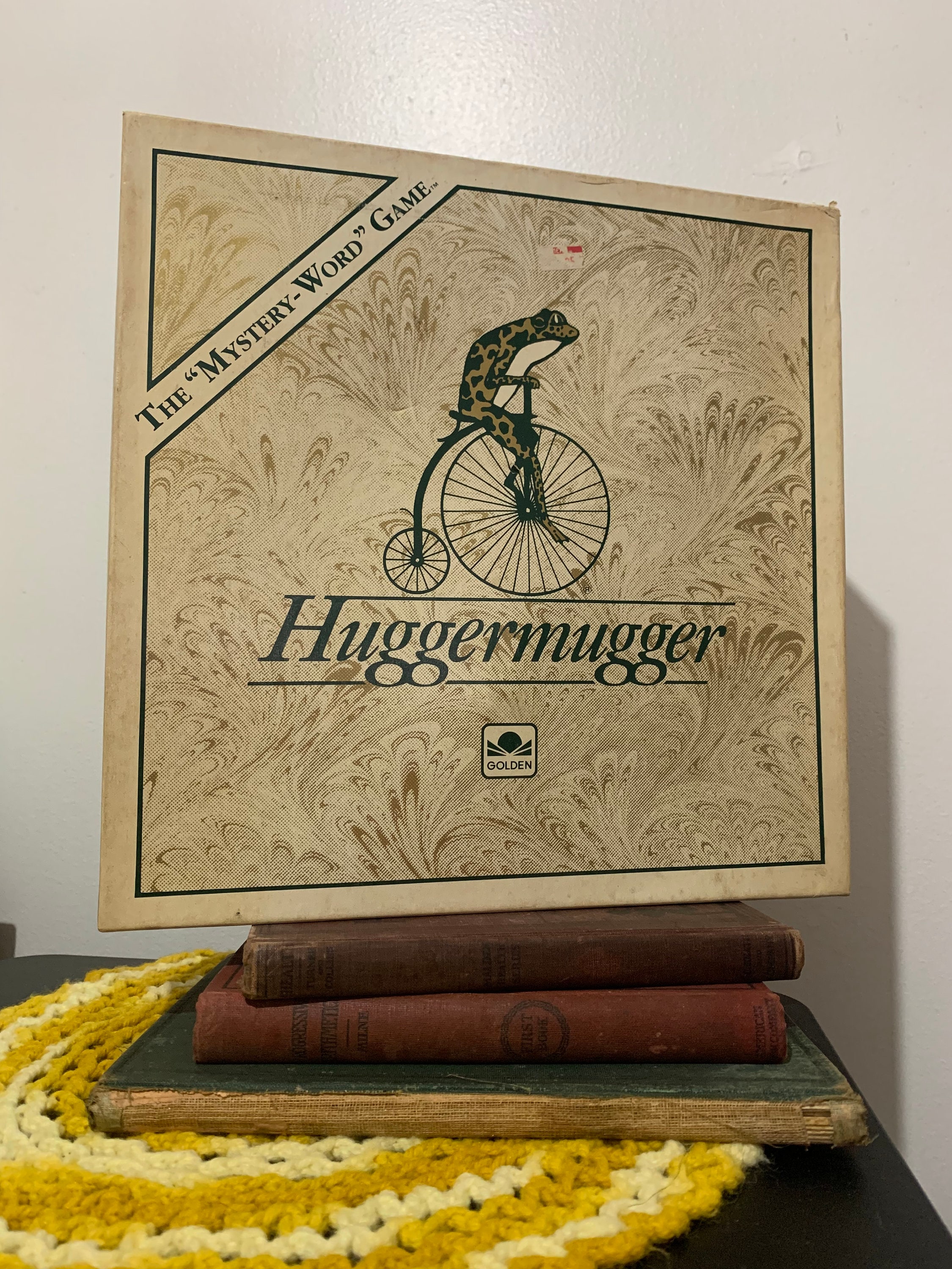 Vintage hugger Mugger Board Game by Golden 1989 Edition - Etsy