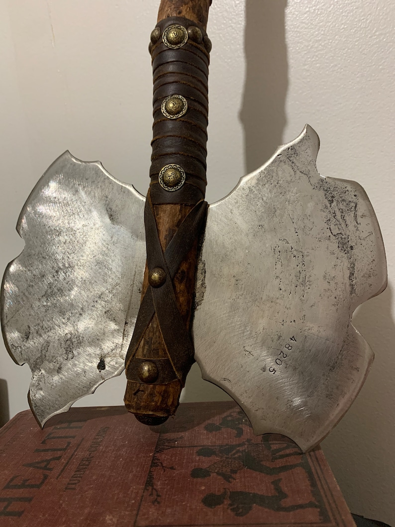 Handmade Double Sided Saw Blade Throwing Axe Medieval Viking Nordic - Etsy