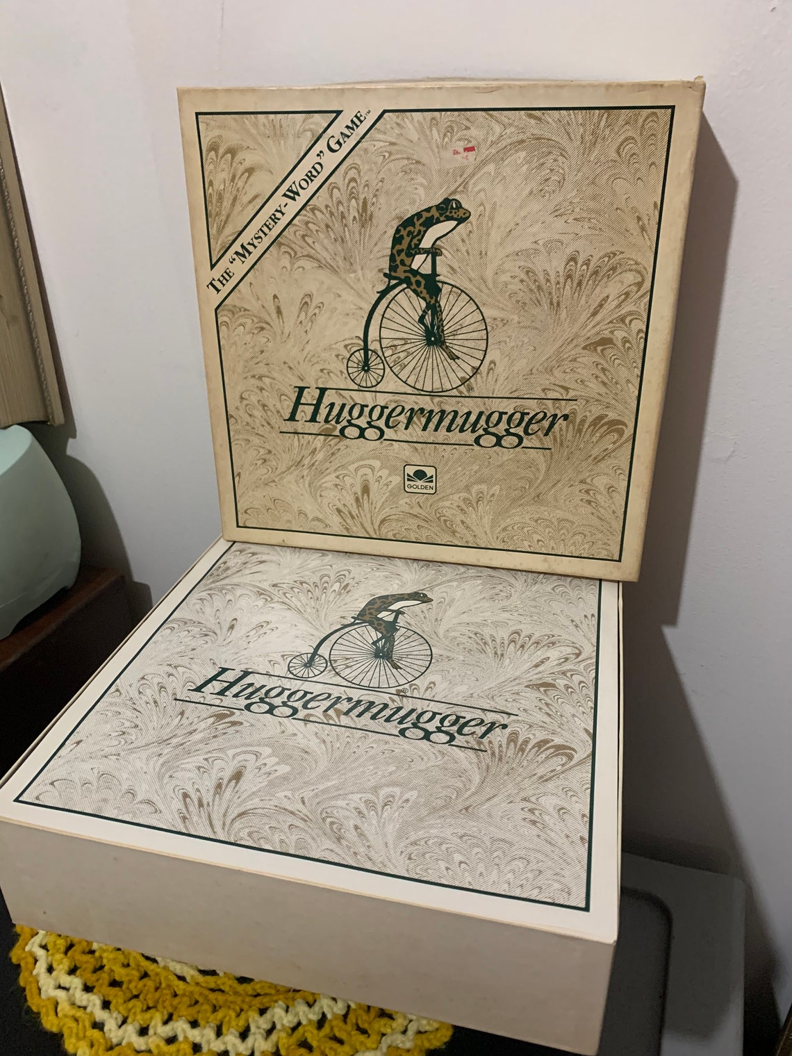 Vintage hugger Mugger Board Game by Golden 1989 Edition - Etsy