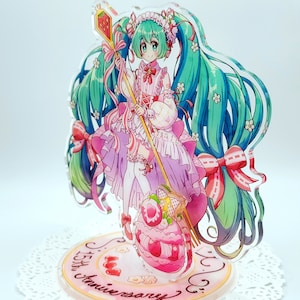 HATSUNE MIKU: 15th Anniversary (strawberry) Standee - Etsy