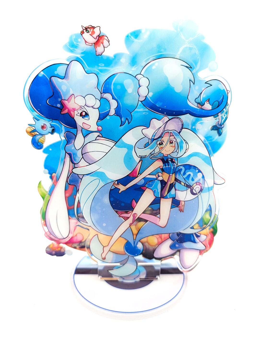 HATSUNE MIKU: Water Miku Standee project Voltage - Etsy