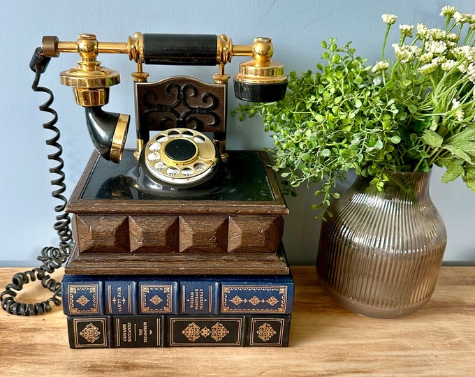 Vintage Phone | Rotary Phone | Dark Academia Decor - Etsy