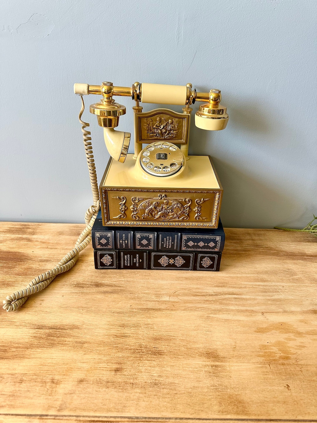 Vintage Phone | Art Deco Rotary Phone | Victorian Style Rotary Phone - Etsy