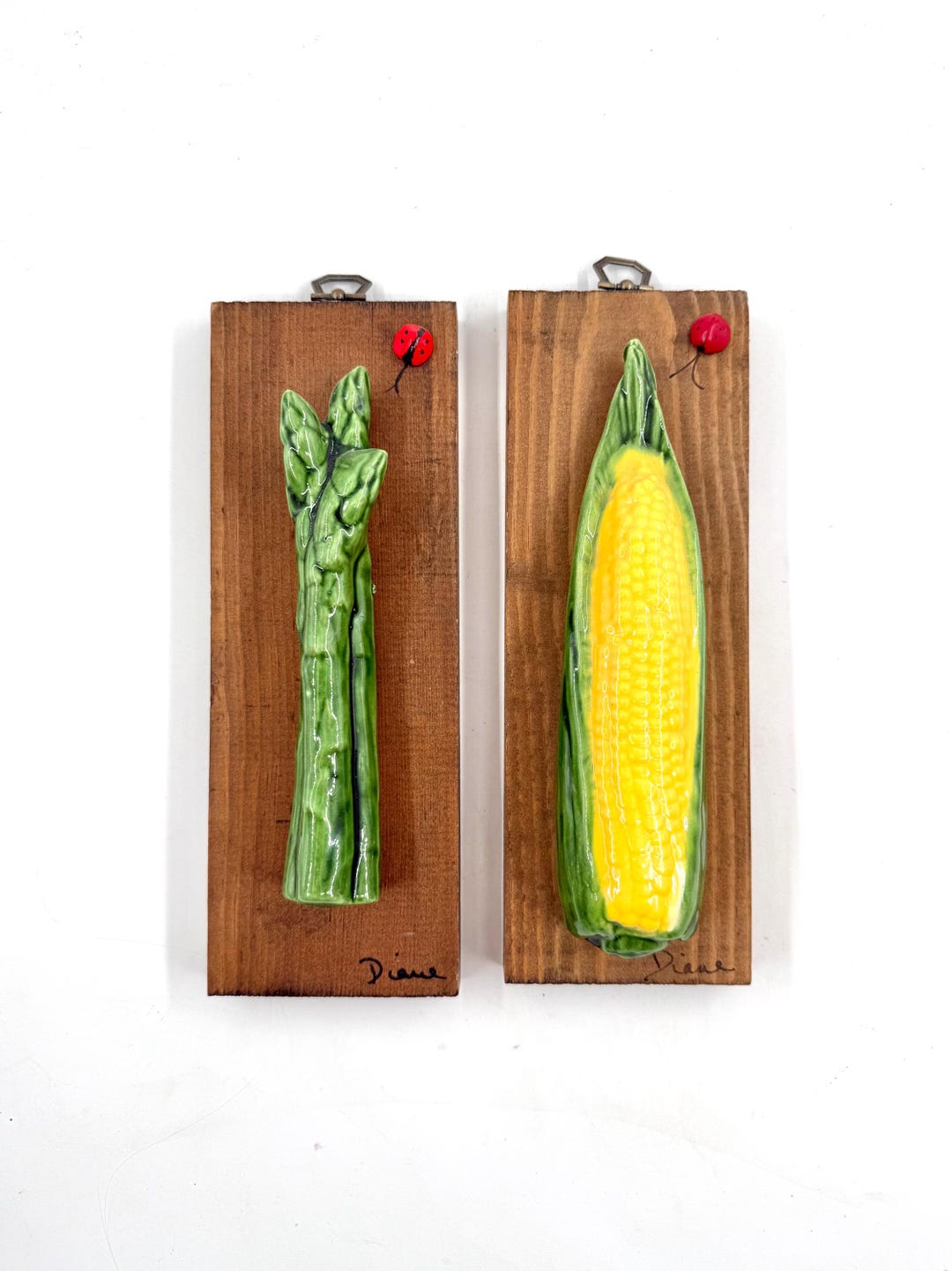 Vintage Kitchen Wall Decor | Vegetable Wall Decor - Etsy