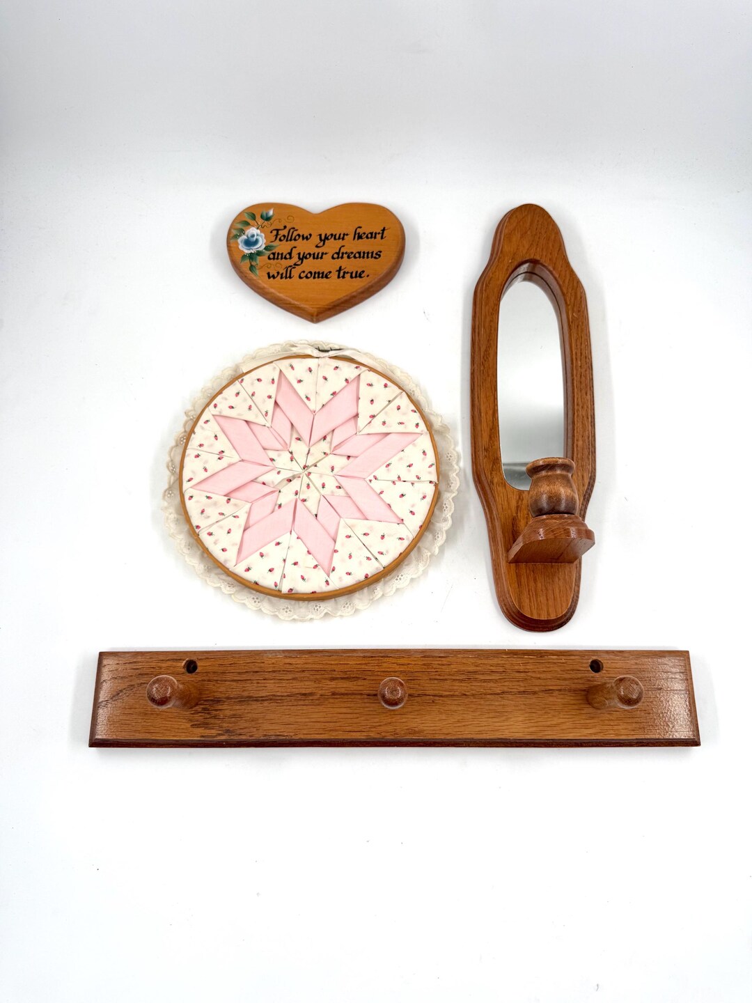 Vintage Wall Decor | Cottage Core Decor | Grandma Core Decor - Etsy