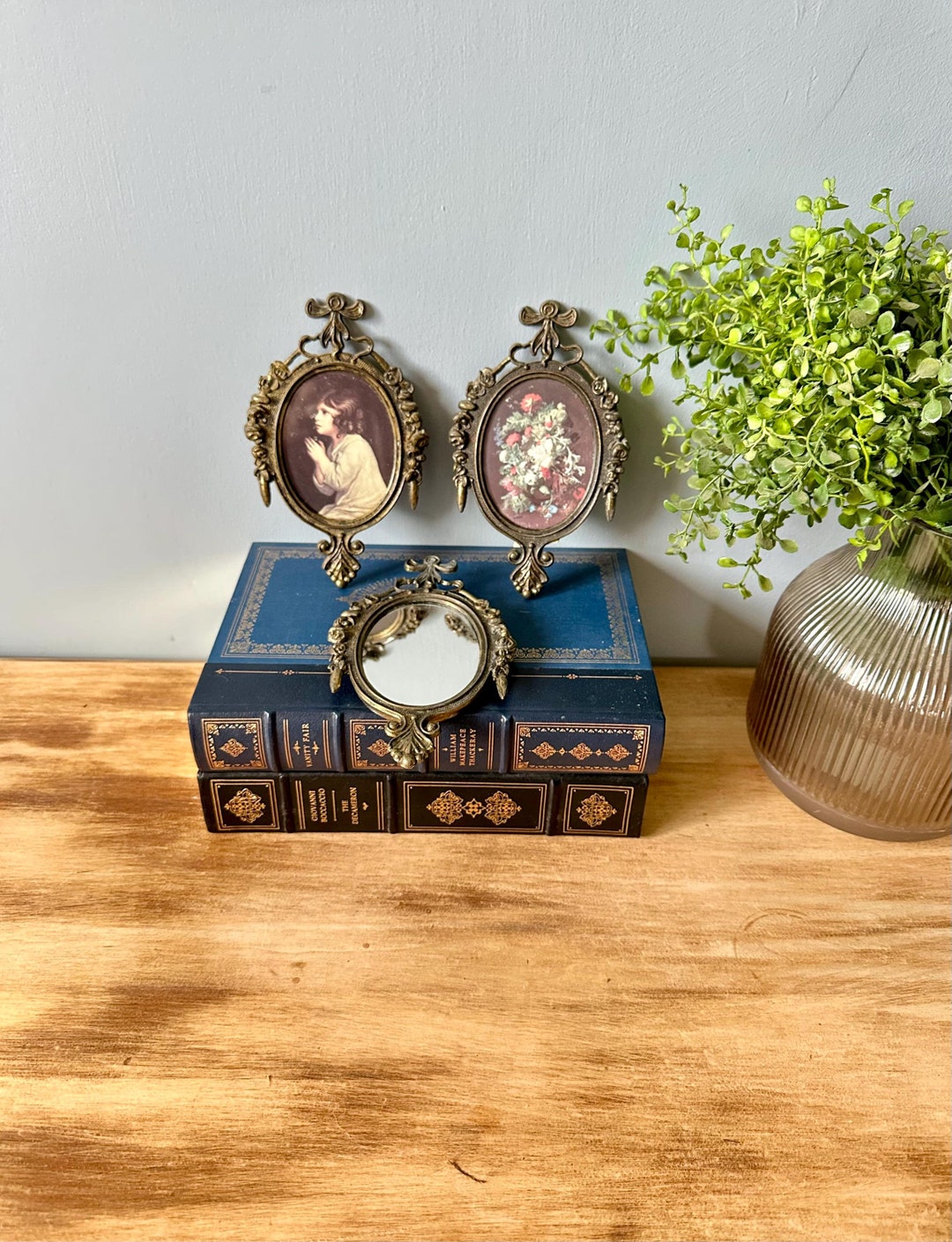 Vintage Frame Set | Brass Ornate Victorian Frame Set - Etsy