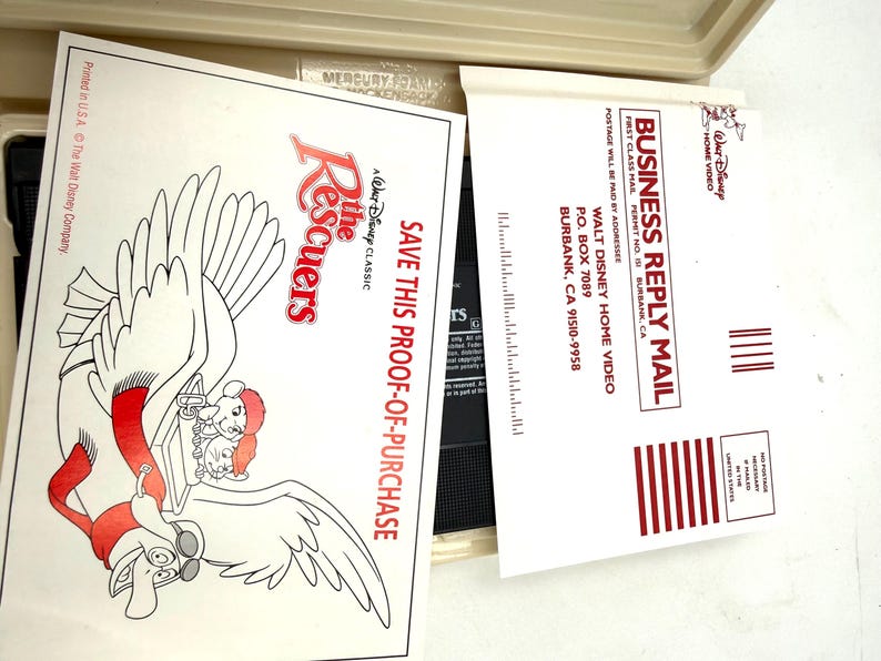 Vintage Disney VHS Tapes | Children VHS Tape Set | Low Stimulation ...
