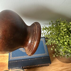 Vintage Oil Lamp Wood Oil Lamp Cottage Core Decor Rustic Farmhouse ...