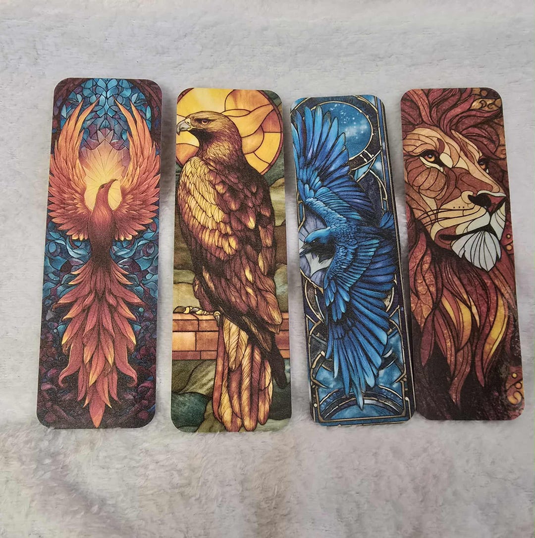Stained Glass Bookmark/double Sided Bookmark/book Lover Gift/gift for ...