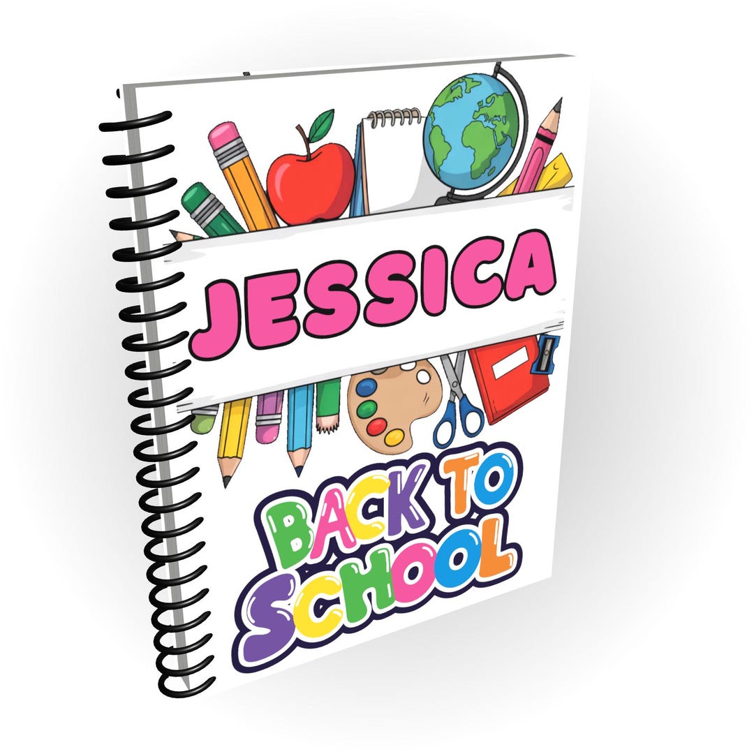 Personalized Back to School Coloring Book/name on Coloring Book/custom ...
