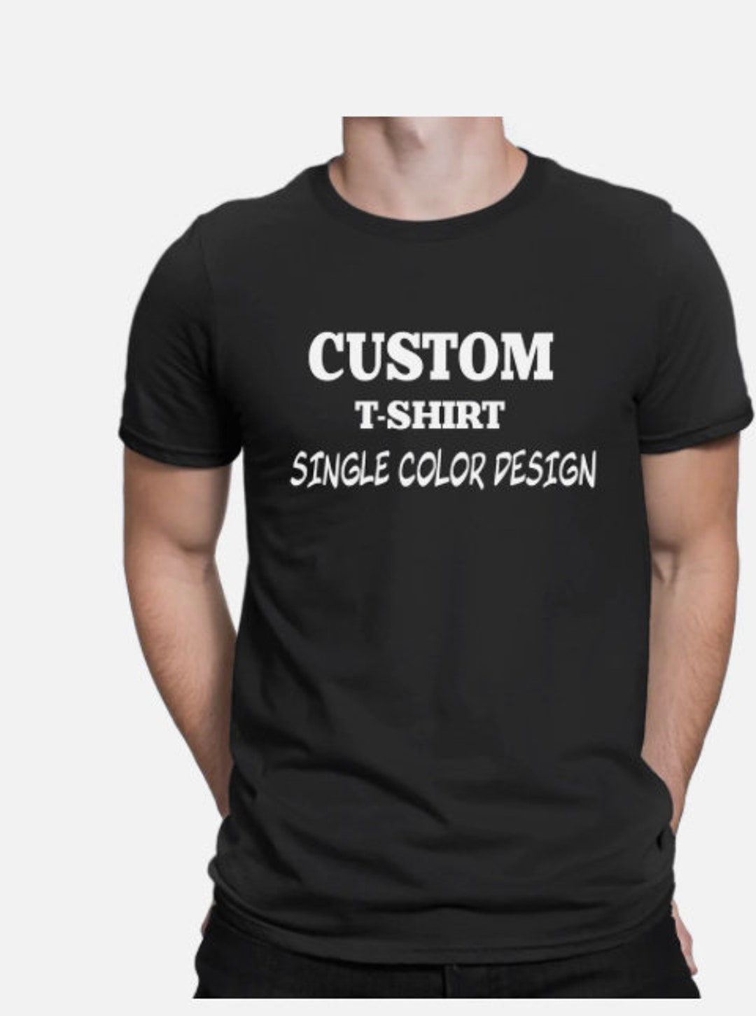 Custom T-shirt With Your Text! Available in Sizes XS-4XL! - Etsy