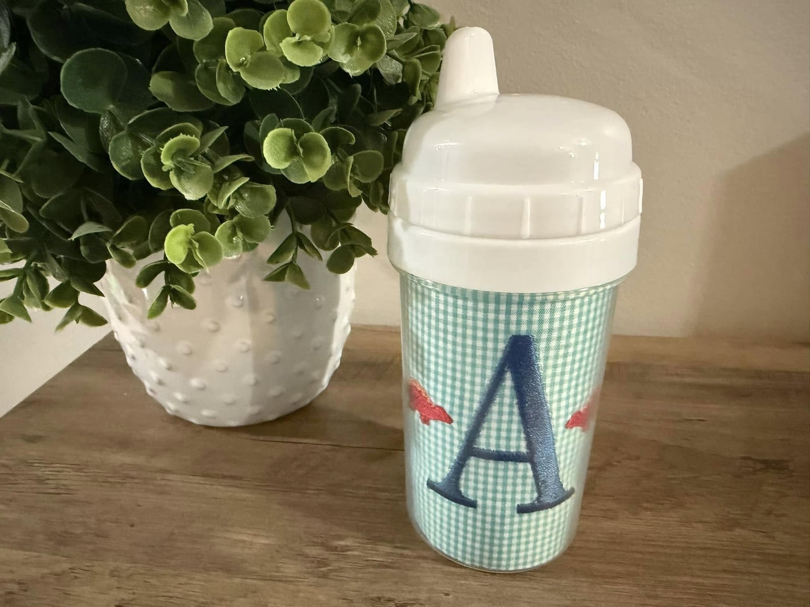 Embroidered Monogrammed Sippy Sup and or Snack Bowl - Etsy