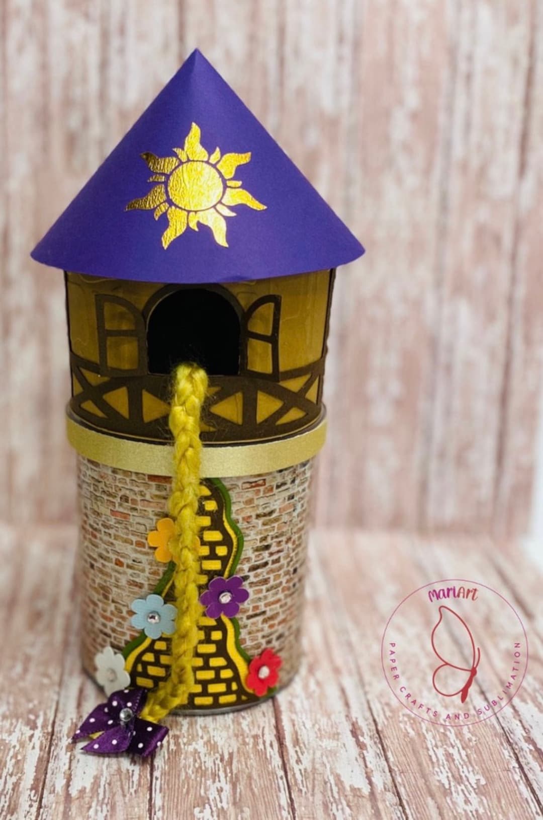 Rapunzel Tower, Pringles Tower Rapunzel, Pringles Rapunzel, Pringles ...