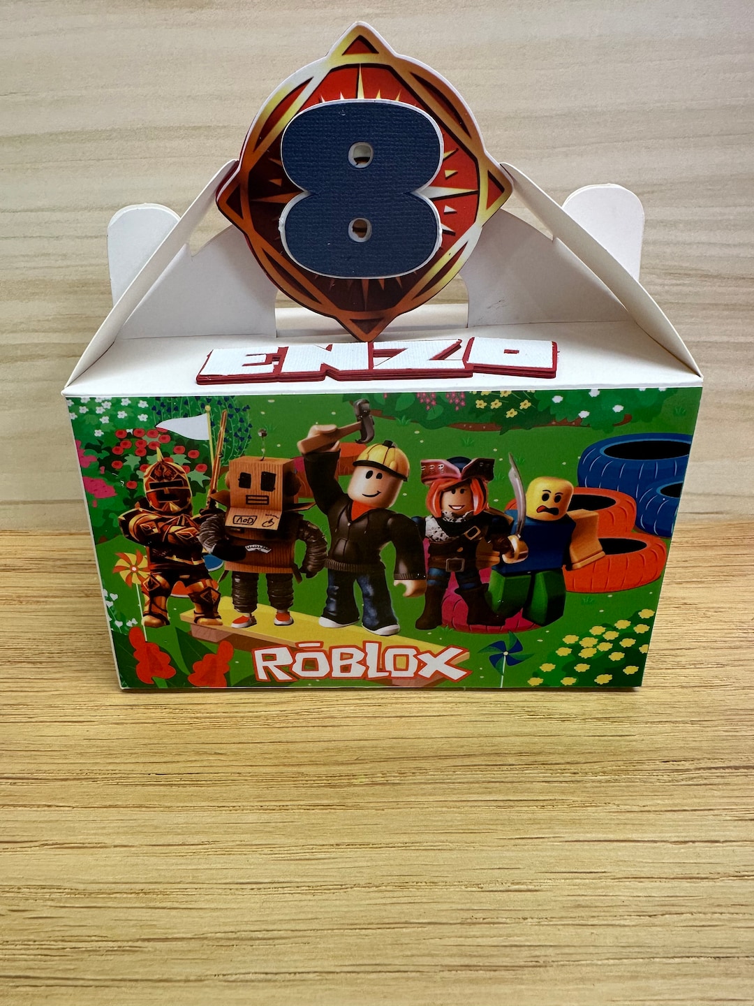 ROBLOX ROBLOX Gable Box ROBLOX Favor Box Gable Favor Box - Etsy Australia
