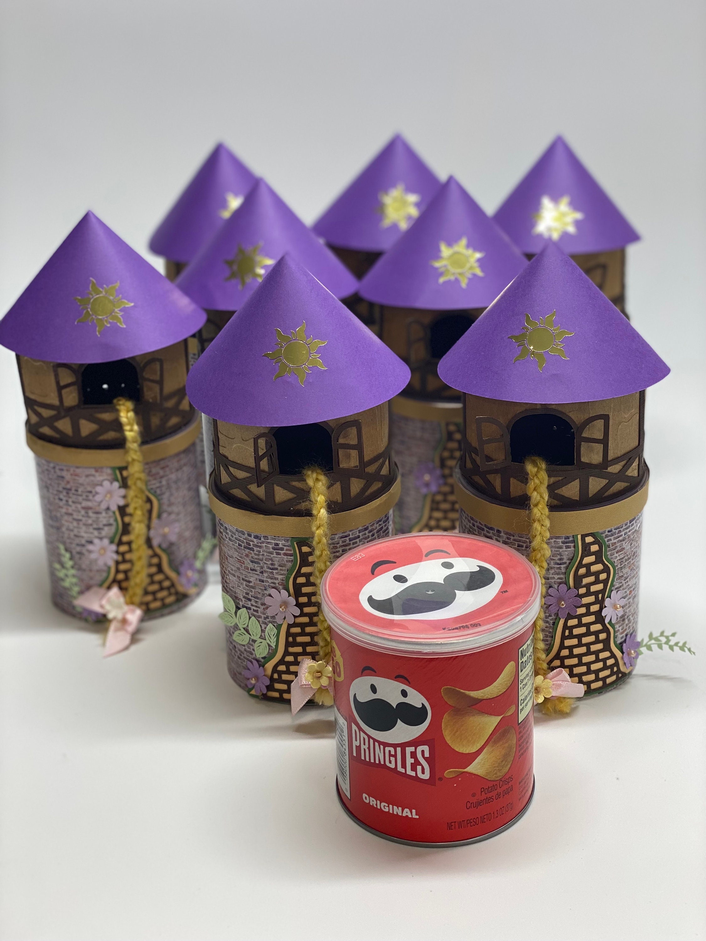 Rapunzel Tower Pringles Tower Rapunzel Pringles Rapunzel - Etsy