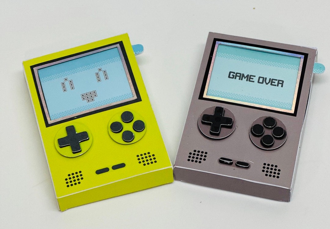 GAME BOY, Handheld Retro Game Party Favor, Gamer Theme Party Favor - Etsy