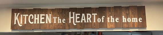 Custom Rustic Kitchen Sign - Etsy