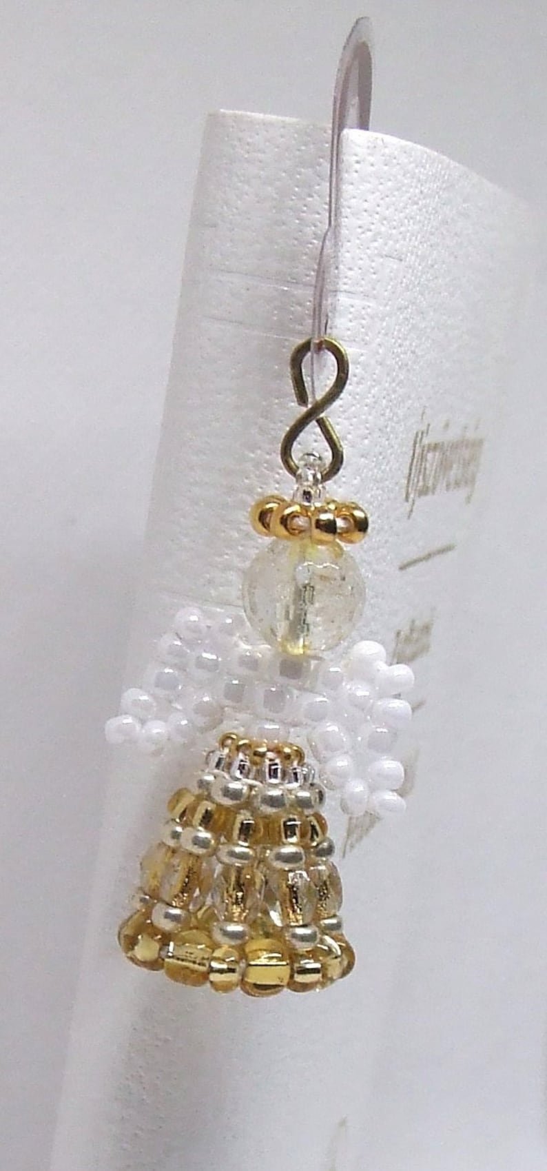 3 PDF DIY Angelica TUTORIAL Crystal Bead Angel With Little Bell Beading ...