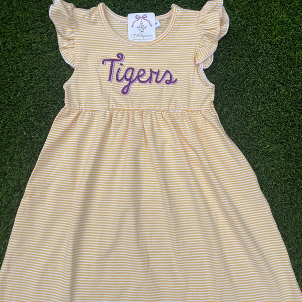 Lsu Game Day Dress - Etsy