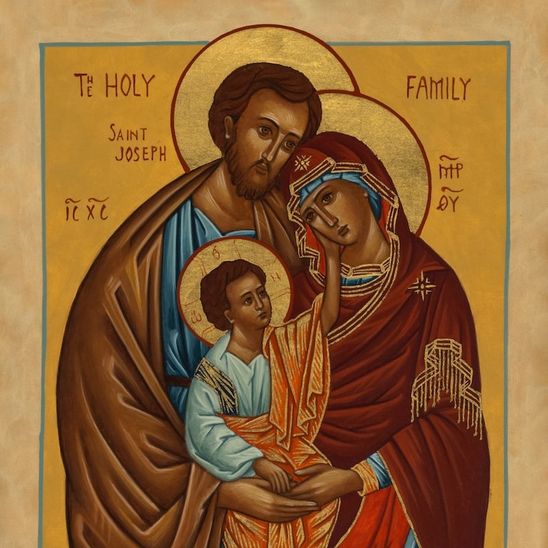 The Holy Family - Etsy