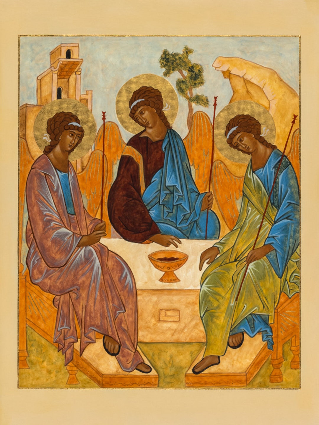 Holy Trinity, Icon Print - Etsy